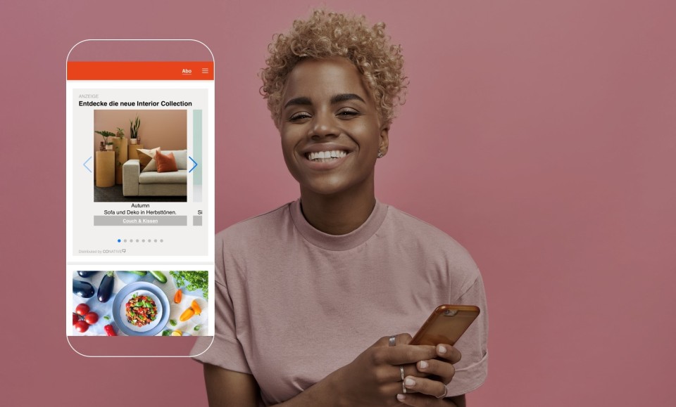 CONATIVE Carousel Ad | Premium Native Advertising